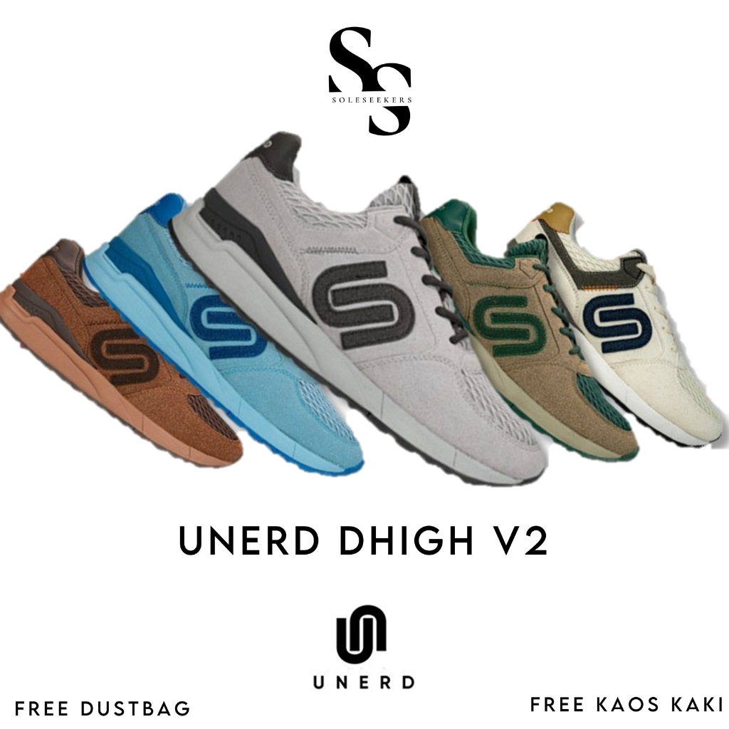 Jual Sepatu Unerd Dhigh V2 Sepatu Sneakers Casual Sport Sepatu Sneakers ...
