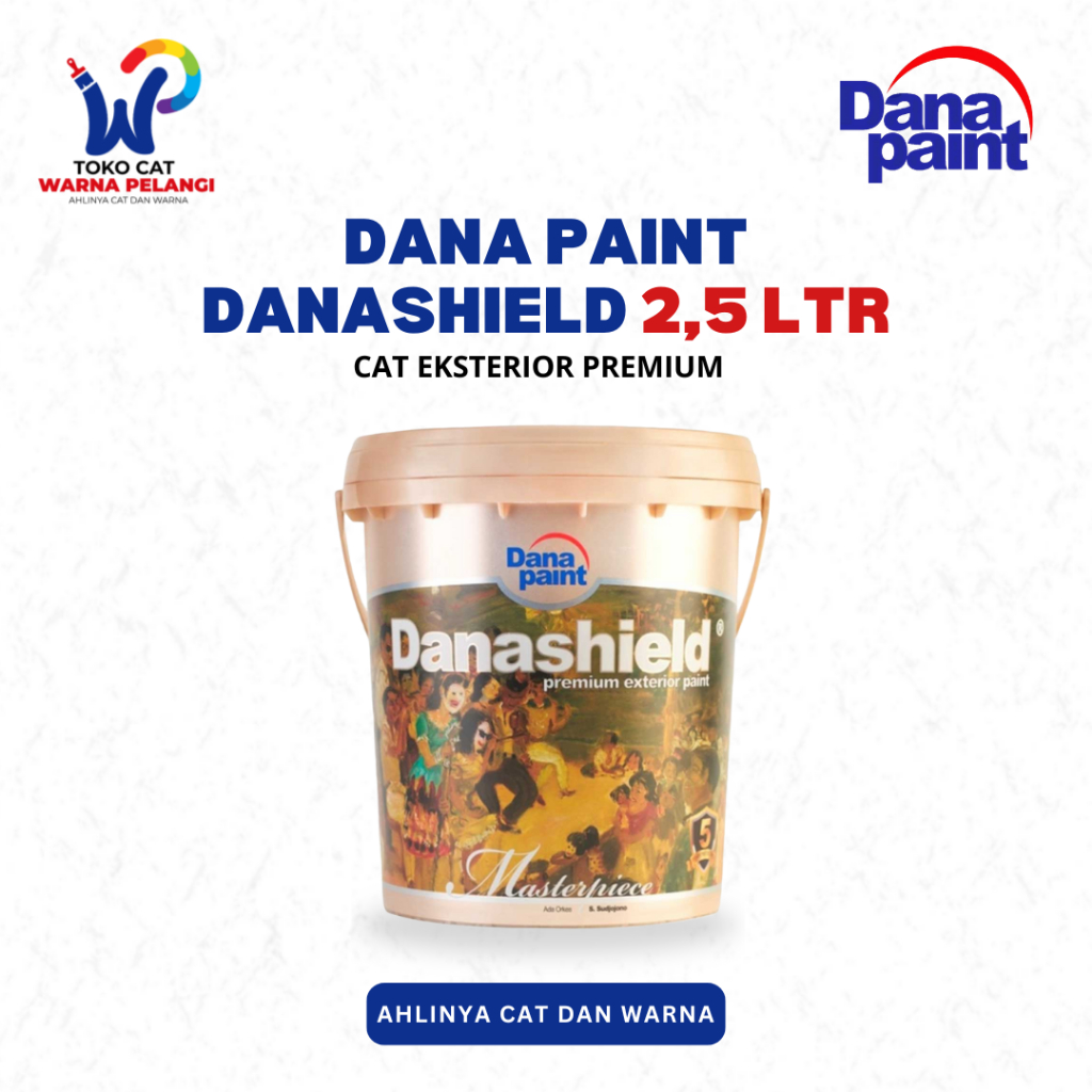 Jual Cat Tembok Eksterior DANASHIELD Dana Paint 2,5 Ltr | Shopee Indonesia