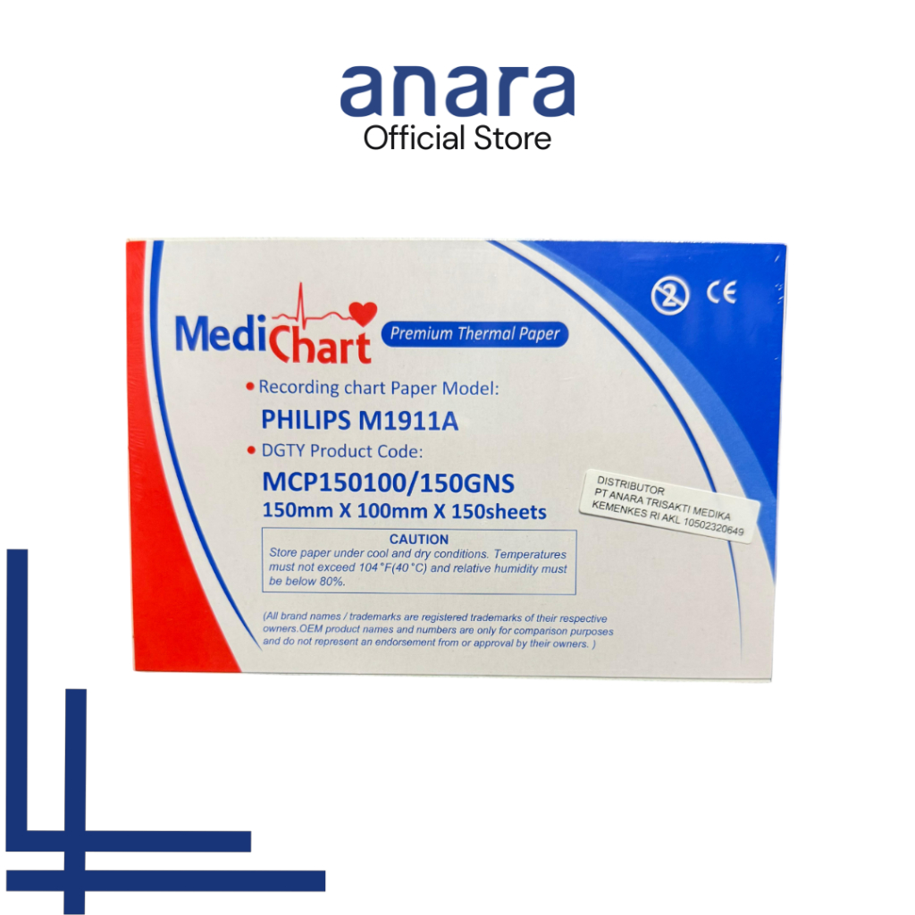 Jual Medichart Philips M1911a 150mm X 100mm X 150sheets Shopee