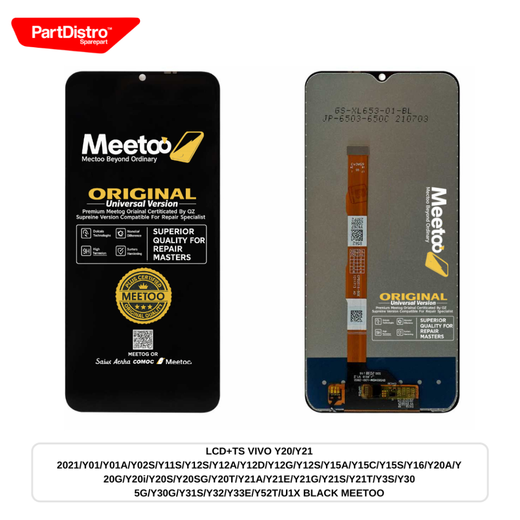 Jual LCD TS VIVO Y20/Y21 2021/Y01/Y01A/Y02S/Y11S/Y12S/Y12A/Y12D/Y12G ...