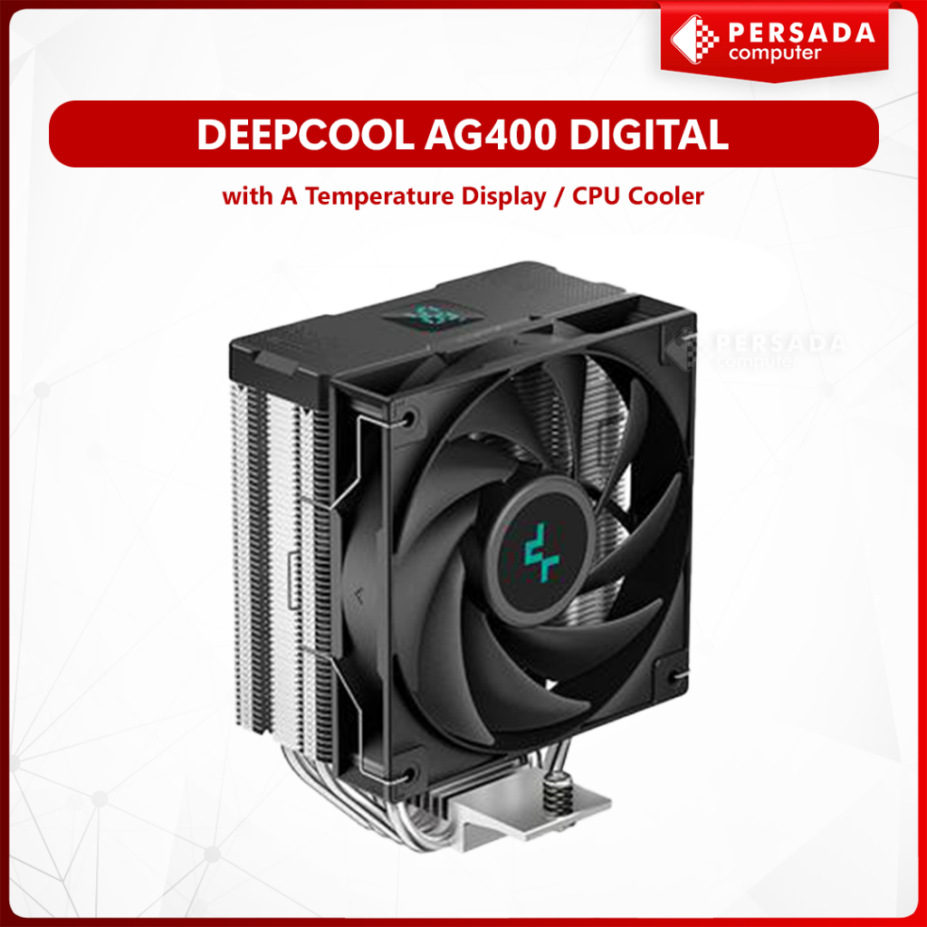 Jual Deepcool AG400 DIGITAL with A Temperature Display / CPU Cooler ...