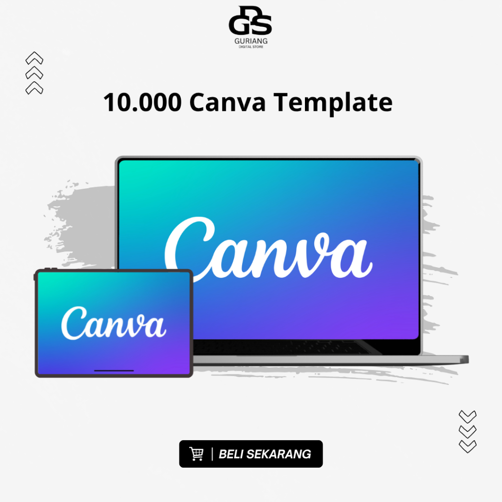 Jual 10.000+ Template Canva Siap Pakai | Desain Promosi, Sosmed ...