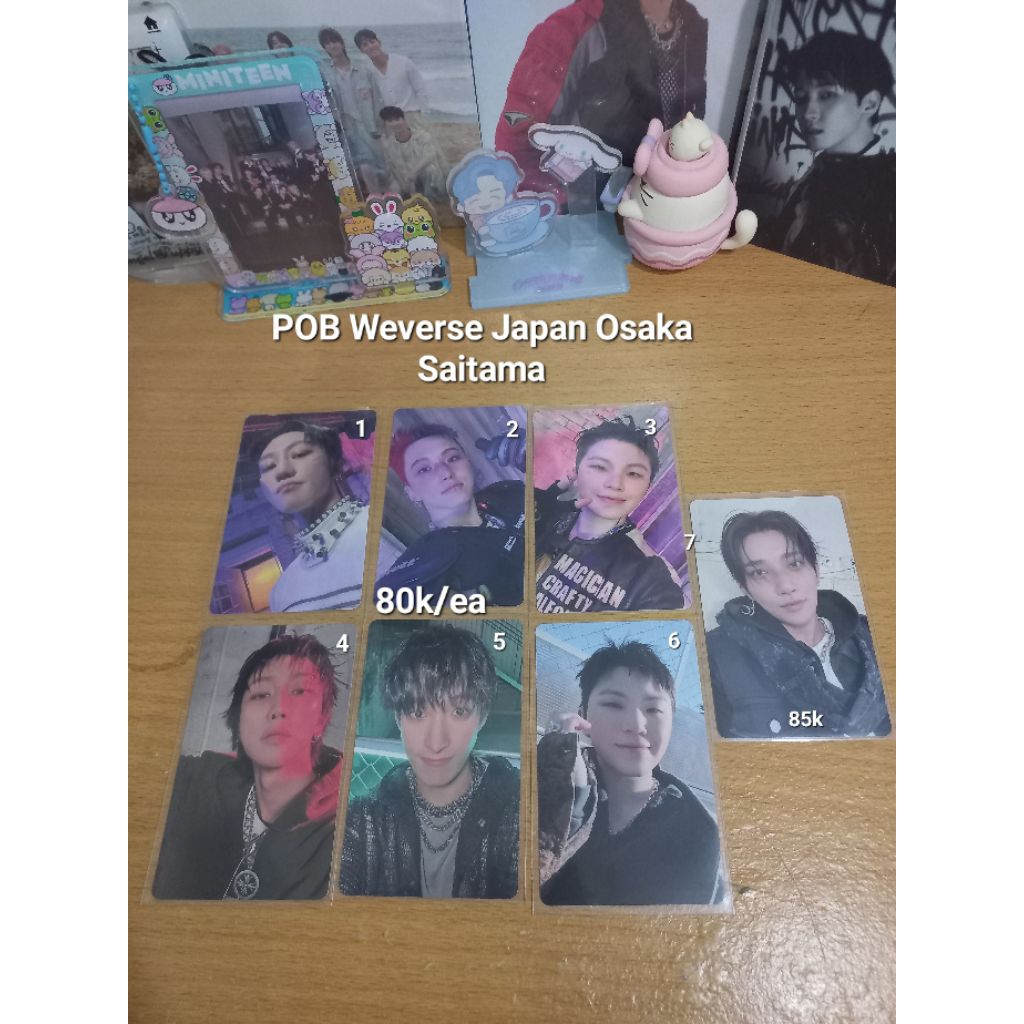 Jual Photocard POB Weverse Japan Osaka Saitama Happy Burstday Joshua ...