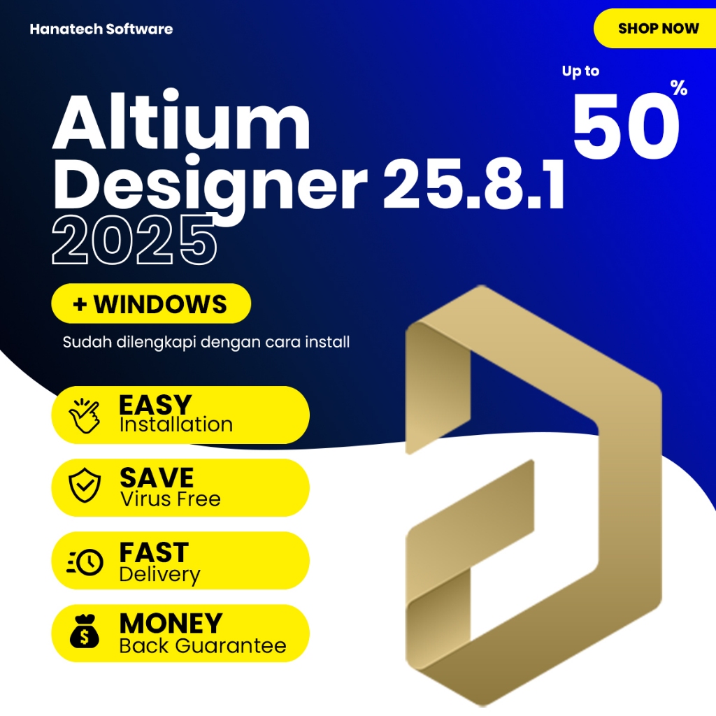 Jual Software PCB Design Software for Engineer: Altium Designer 25 [WIN ...