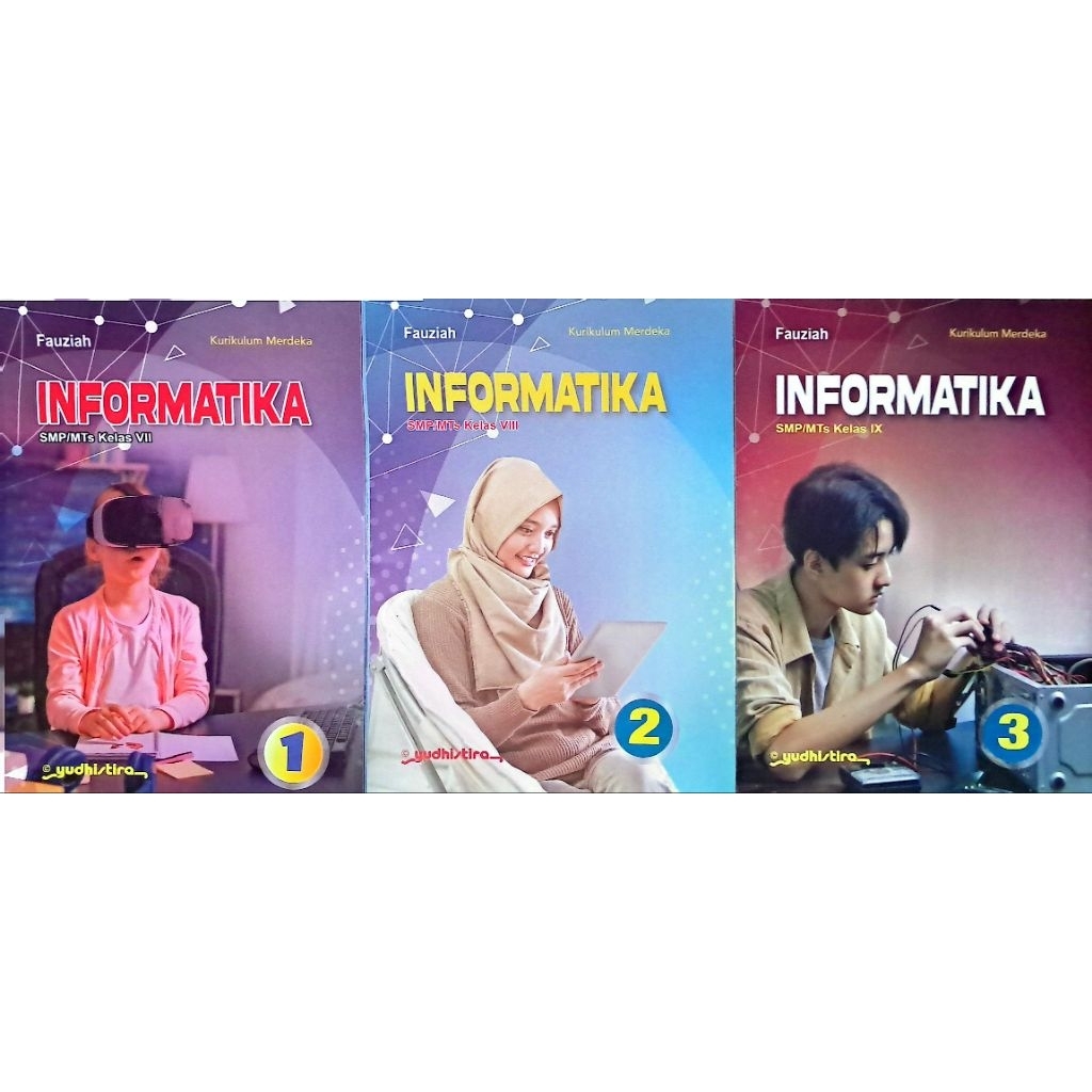 Jual Buku Pembelajaran Informatika Kelas 7 8 9 SMP /MTs Yudhistira Terbaru | Shopee Indonesia