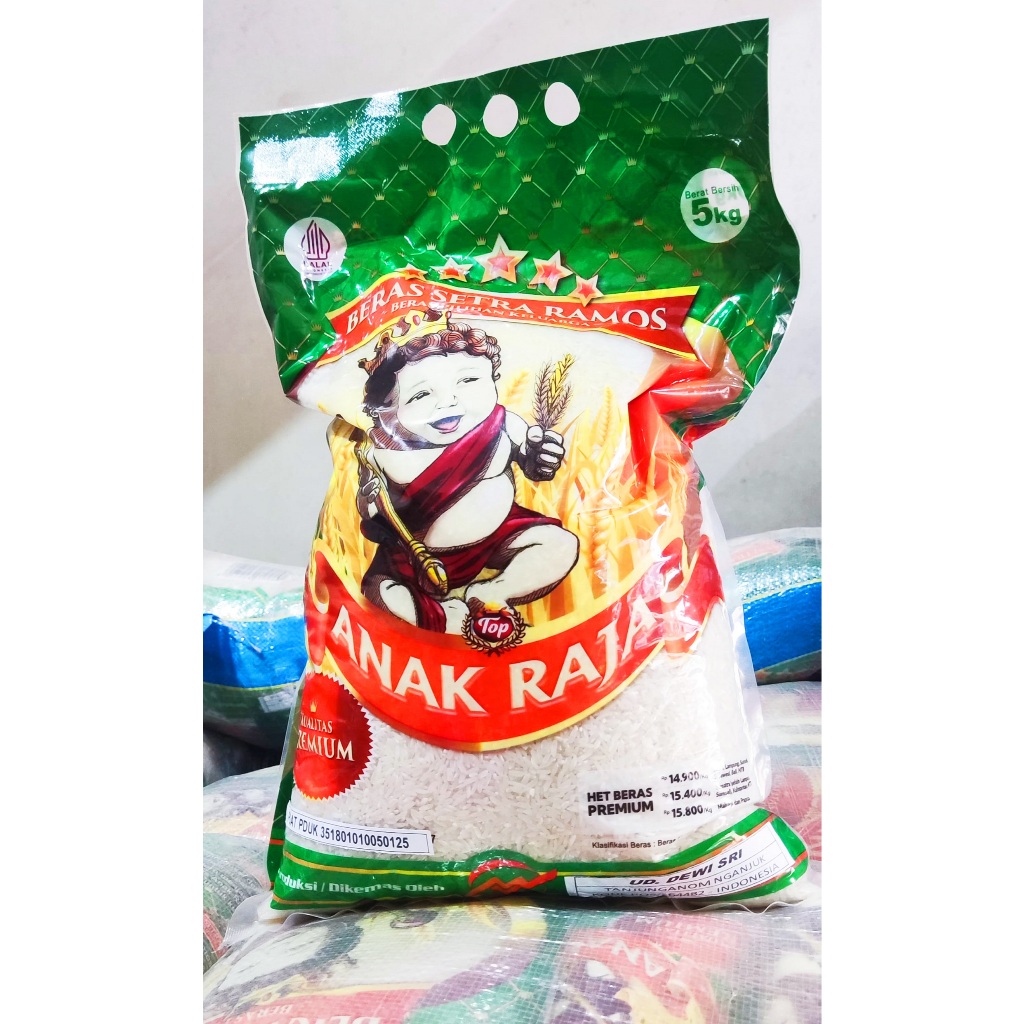 Jual Beras Putih Cap Anak Raja 5 kg | Shopee Indonesia