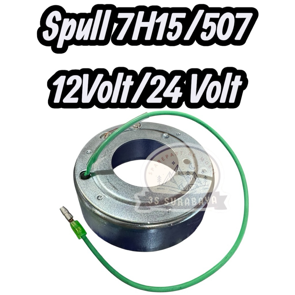 Jual Spull 507 7H15 7L15 Sanden ac mobil 12 Volt/ 24 Volt Spool Magnet ...
