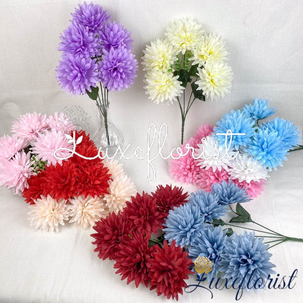 Jual Bunga Crisant OF Premium Krisan Besar OF Cabang 5 Diamater 10 cm ...