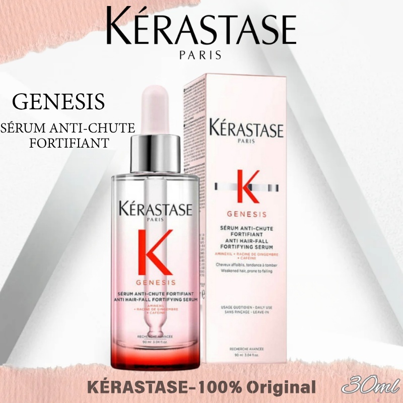 Jual [100% Asli] Kerastase Genesis Serum 30ml Anti Hair Fall Serum ...