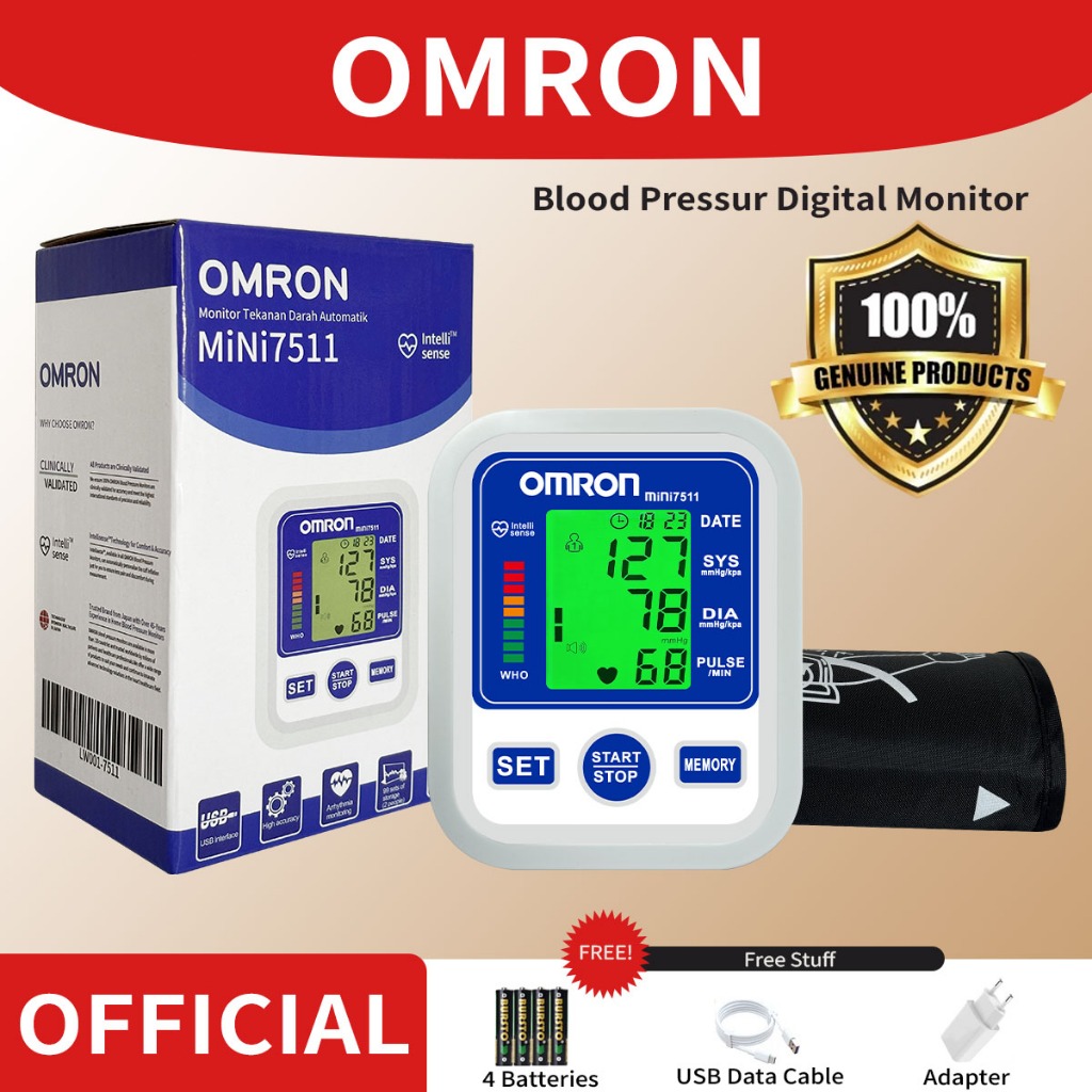 Jual Tensimeter Digital Omron Tensimeteralat Cek Tensi Darah Digital ...