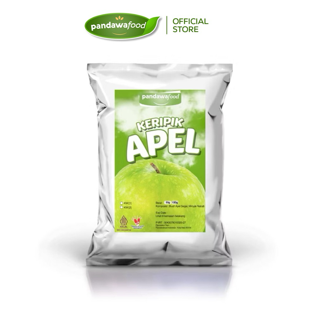 Jual Keripik Apel Khas Malang Foil 100gr / Kripik Buah Apel Murah ...