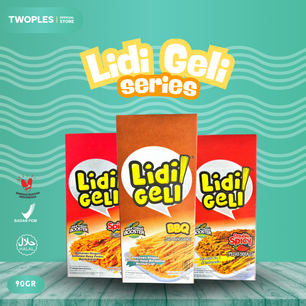 Jual Lidi Geli Pedas Gurih Snack Lidi Viral Kekinian | Shopee Indonesia