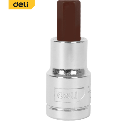 Jual Deli Hex Bit Socket 12,5 Mm - Mata Sock Hex Bit Segi Enam 12,5 Mm ...