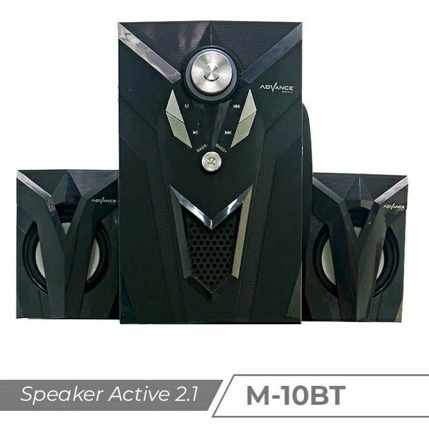 Jual Speaker Aktif Advance M10 BT Bluetooth / M10BT Subwoofer Bass Xtra Power Sound Stereo Full ...