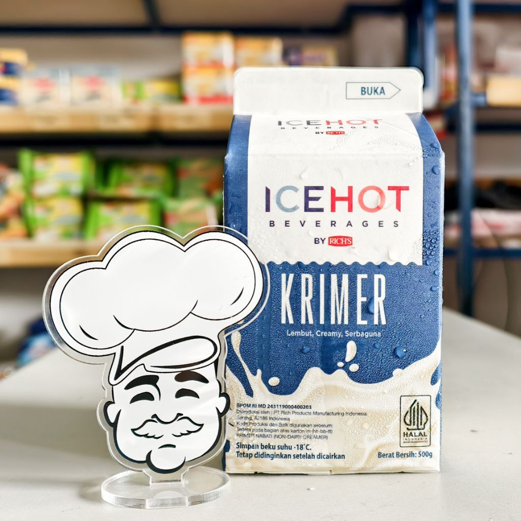 Jual Rich Ice Hot Creamer 500Gr / Creamer Rich 500Gr / Krimer Cair ...