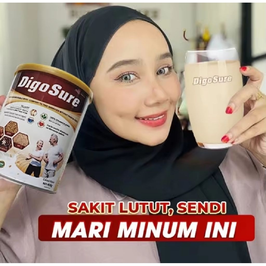 Jual DIGO SURE ASLI % ORIGINAL SUSU VITAMIN KESEHATAN TULANG DAN SENDI ...
