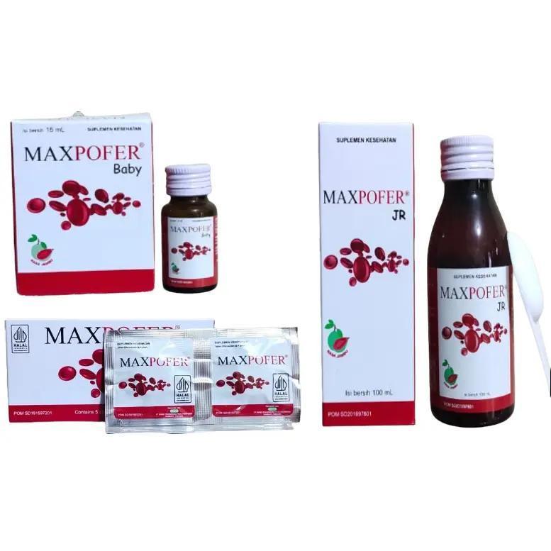 Jual Maxpofer Tablet - Maxpofer Baby - Maxpofer JR - Vitamin Zat Besi ...