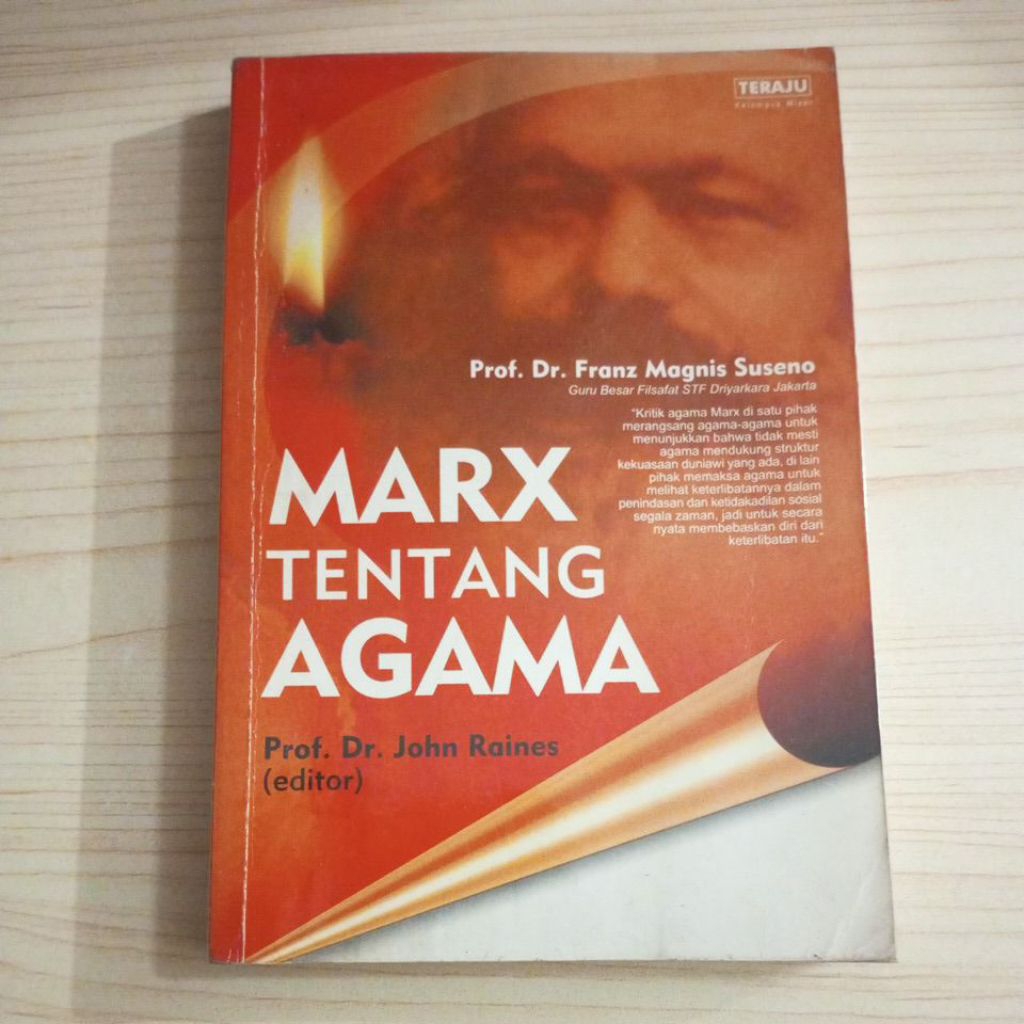 Jual BUKU MARX TENTANG AGAMA OLE PROF DR JOHN RAINES | Shopee Indonesia