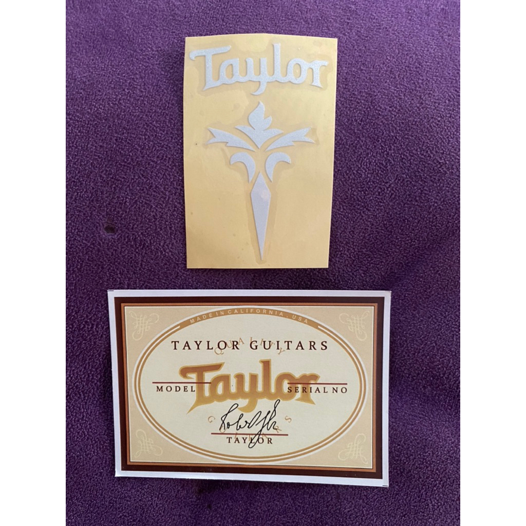 Jual Label sticker merk Gitar // gitar akustik //taylor | Shopee Indonesia