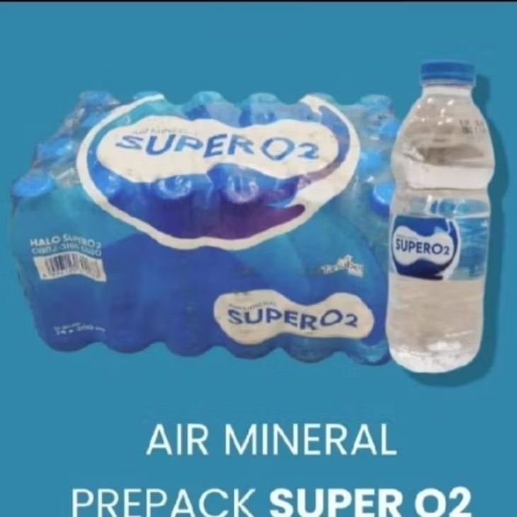 Jual Air Mineral Oxygen SuperO2 200 ml perpax isi 24 Botol | Shopee ...