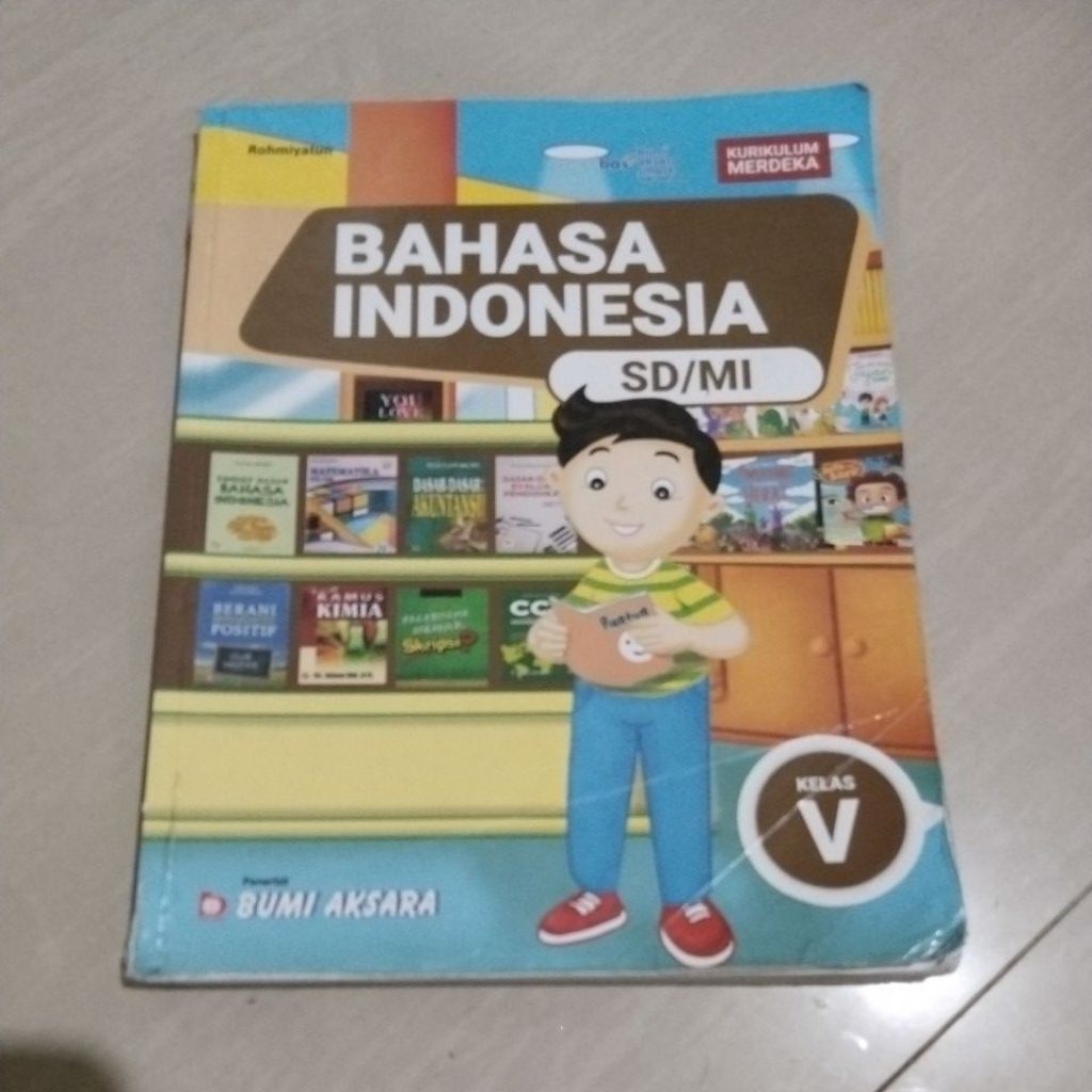 Jual BUKU ORI BUKU BAHASA INDONESIA KELAS 5 SD PENERBIT BUMI AKSARA KURIKULUM MERDEKA | Shopee ...