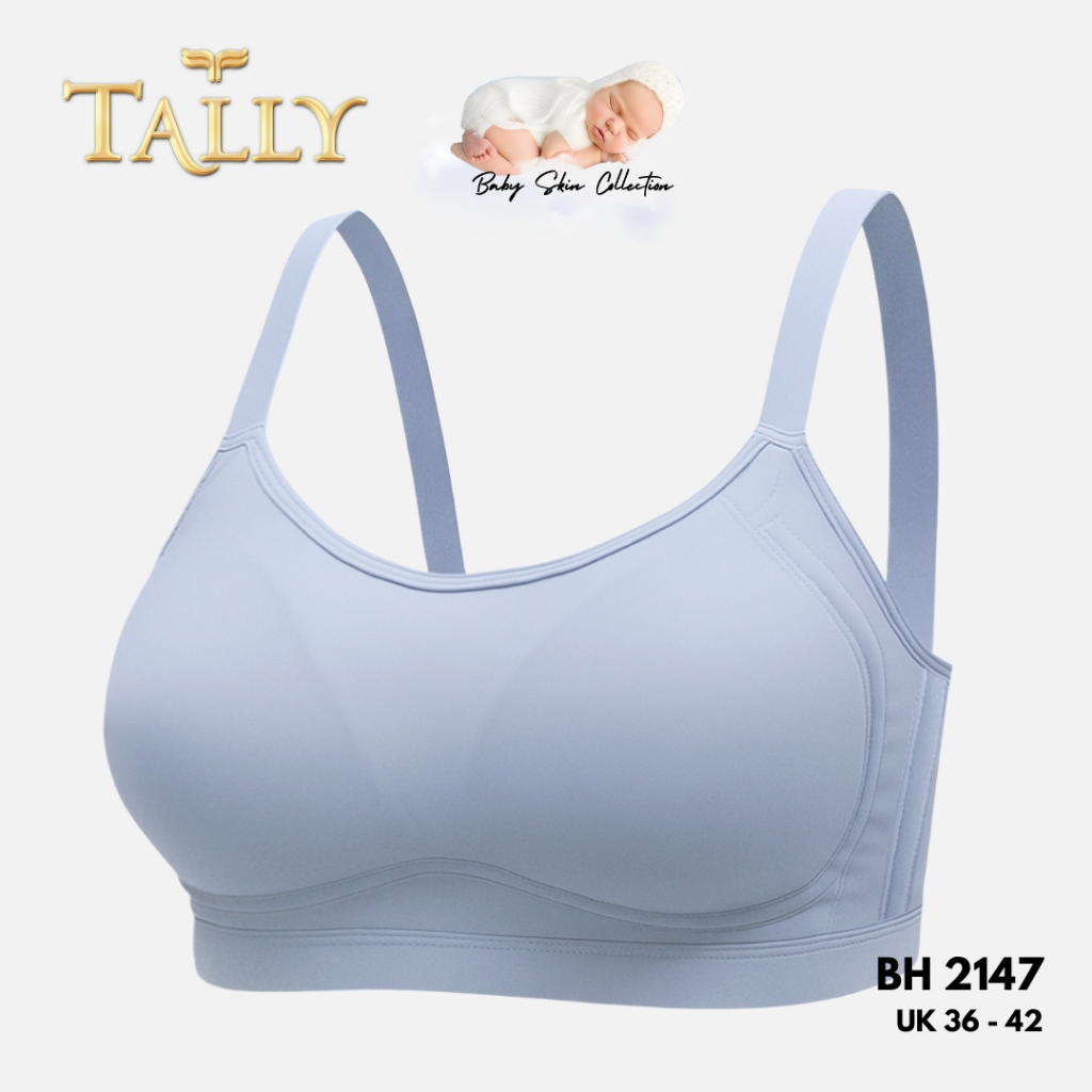 Jual TALLY Sarwendah BH 2147 Bra Wanita Tanpa Kawat Busa Tipis Bahan Katun Nilon Baby Skin CUP B ...