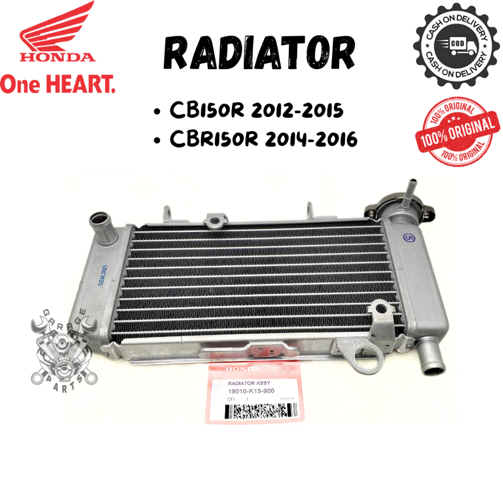 Jual RADIATOR HONDA K15 KUALITAS ASLI ORIGINAL HONDA AHM PRESISI TIDAK ...