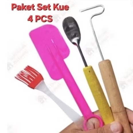 Jual PAKET ALAT SET KUE CUNGKILAN KUAS SOTIL Kue Bandros / Cungkil ...
