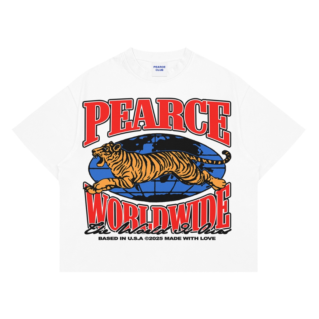 Jual PEARCE CLUB Kaos Boxy Pria - Leo Putih Katun combed 20s | Shopee ...