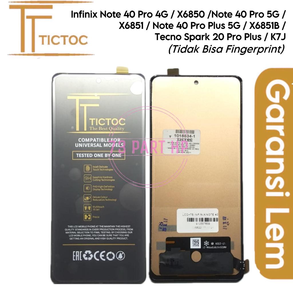 Jual LCD Touchscreen Fullset Infinix Note 40 Pro 4G / X6850 / Note 40 ...