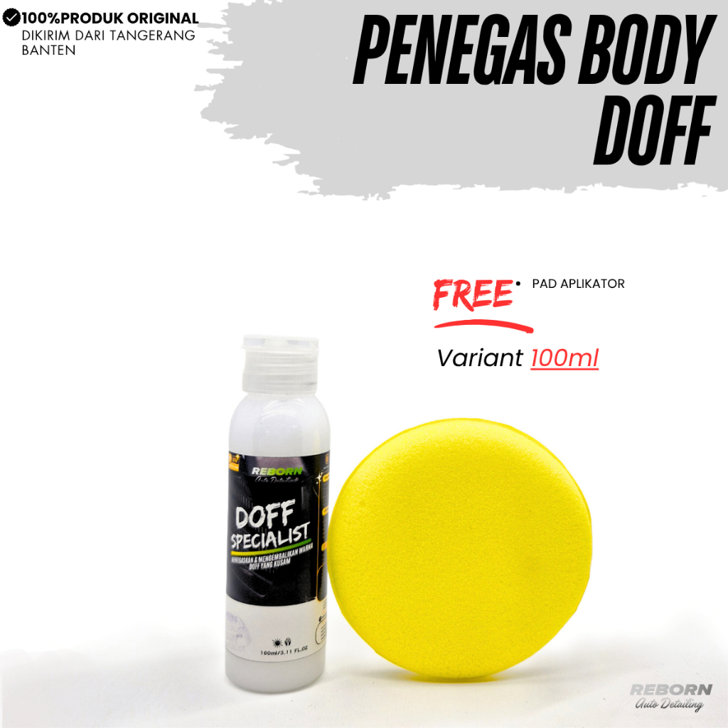 Jual REBORN - Pengkilap Body Doff Proteksi dan Perawatan Cat Doff/Matte ...