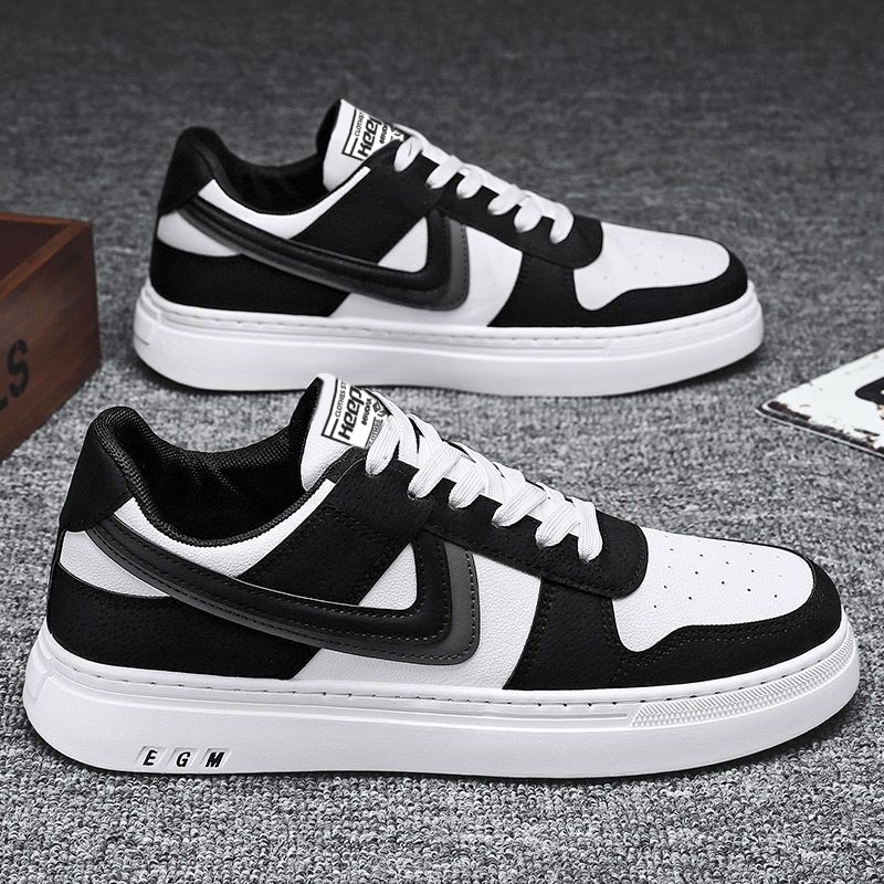 Jual Keeping Sepatu Pria Hitam Sneakers Cowok Keren Sepatu Kasual ...