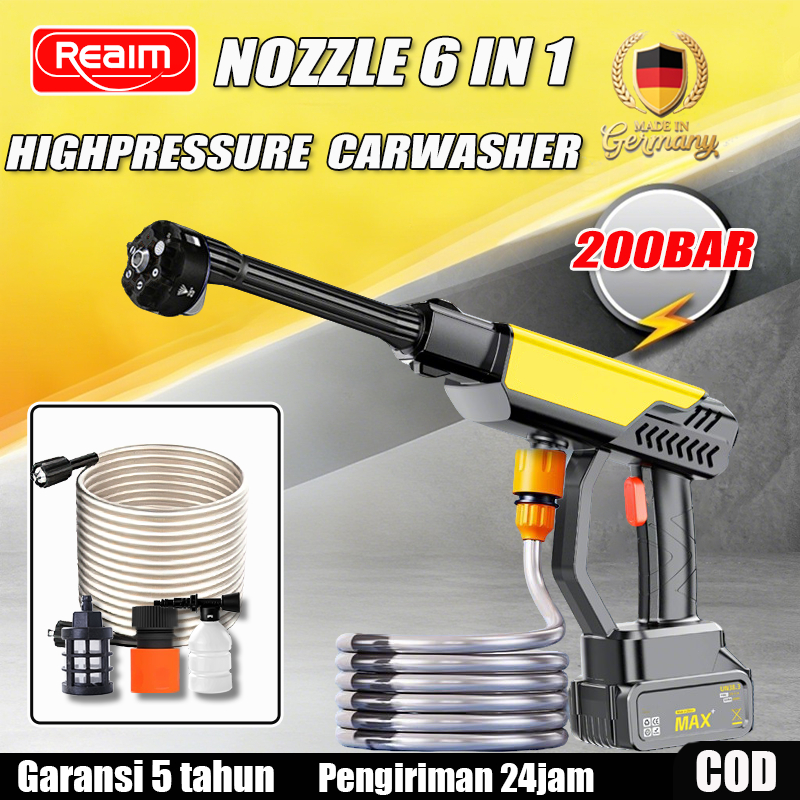 Jual Reaim 800W 788V 200Bar Alat Cuci Motor Mobil Mesin Mini Portable ...