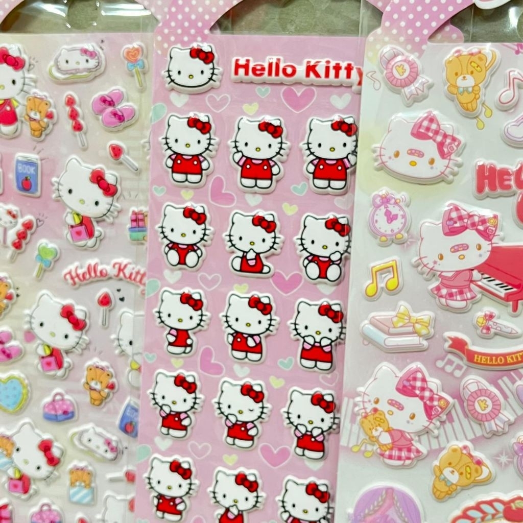 Jual Stiker Hello Kitty Bentuk Tas Pink Lucu | Shopee Indonesia