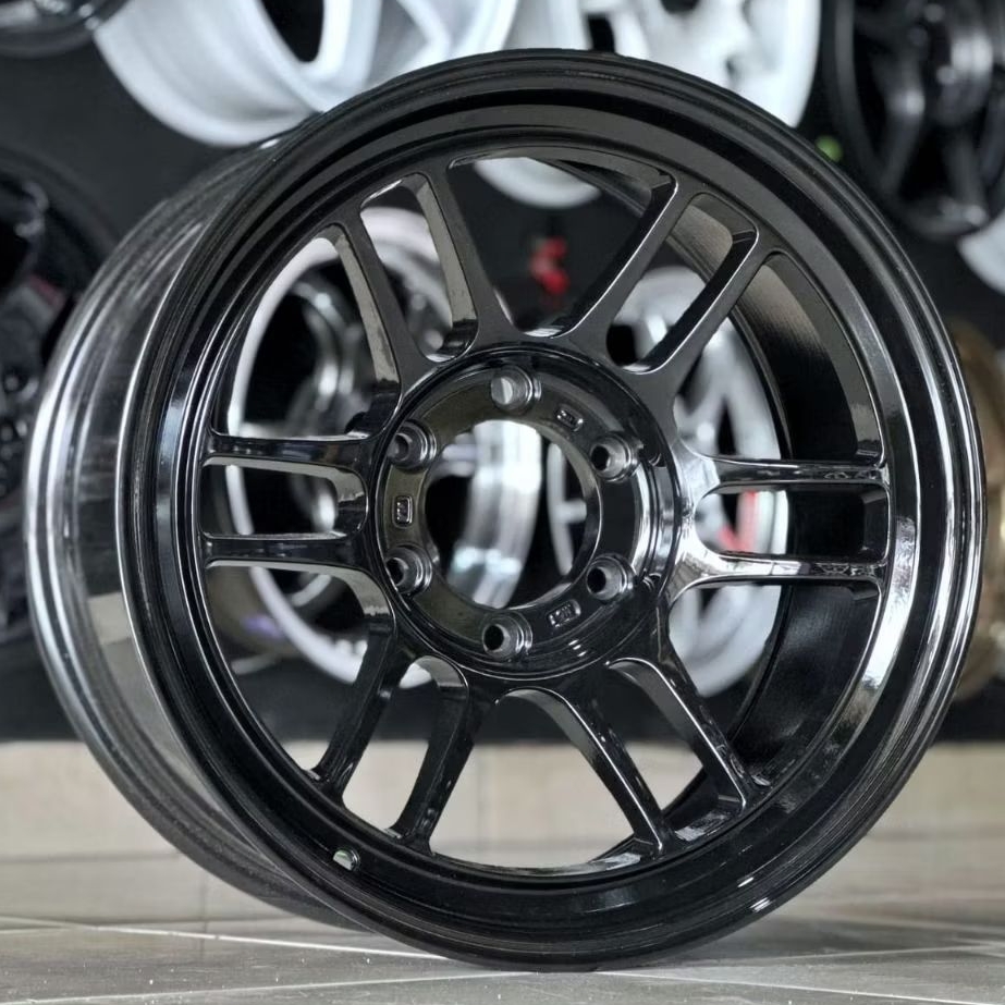 Jual velg mobil ENKEI RPT BLACK GLOSSY R18 LEBAR 9 PCD 6X139,7 R18 velg ...