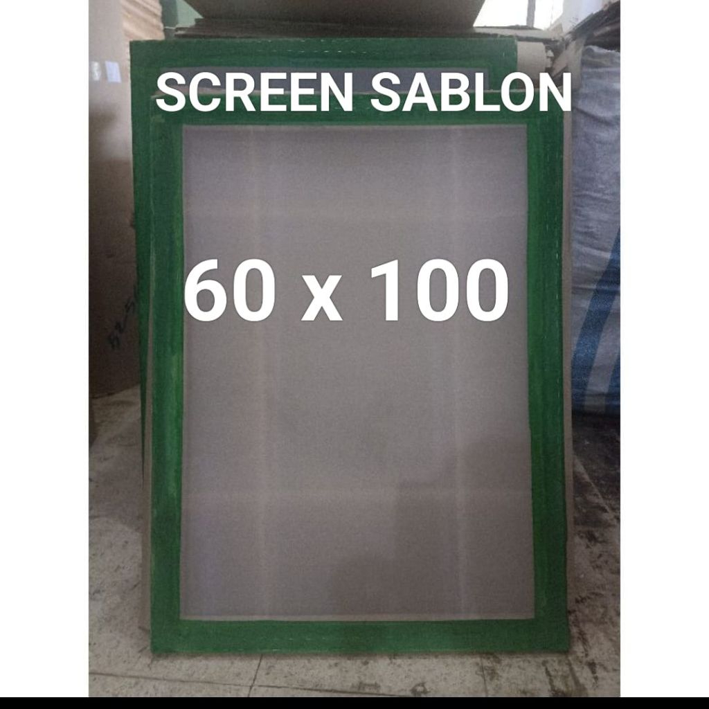 Jual SCREEN SABLON UK.60x100 ( Pilih Varian Jenis T- Nya ) | Shopee ...