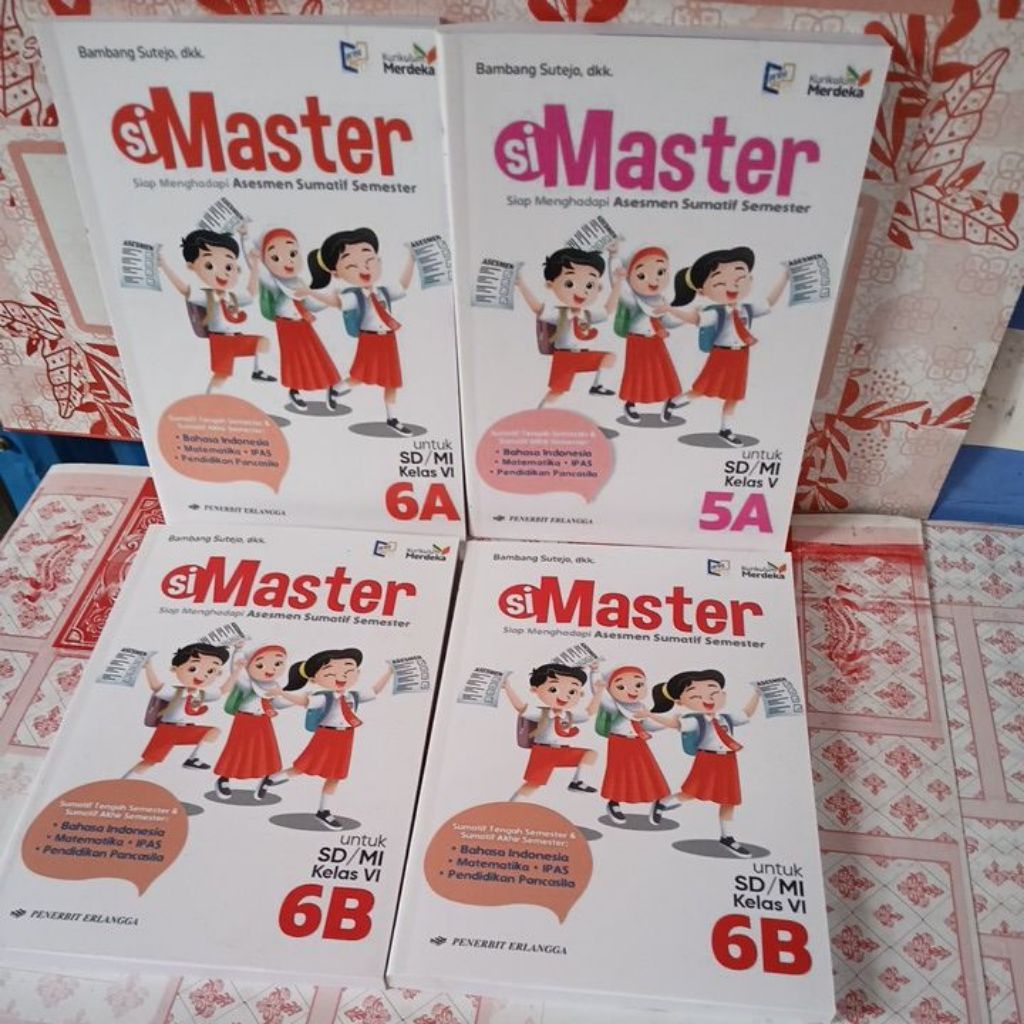 Jual Buku Paket Si Master Siap Menghadapi Asesmen Sumatif Semester ...