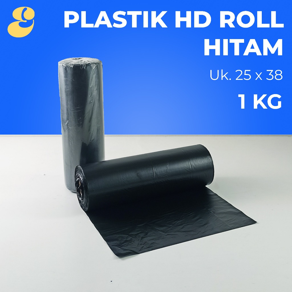 Jual [PROMO 12.12] Plastik HD Roll Hitam untuk Sampah Instant Ukuran ...