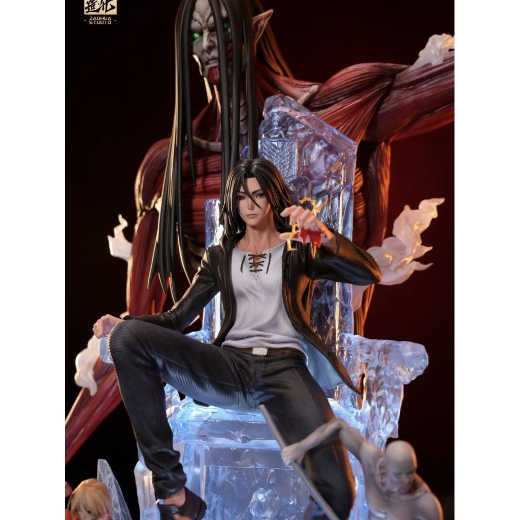 Jual PRE-ORDER ZAOHUA STUDIO – ATTACK ON TITAN: TITAN SERIES, THRONE OF EREN YEAGAR | Shopee ...