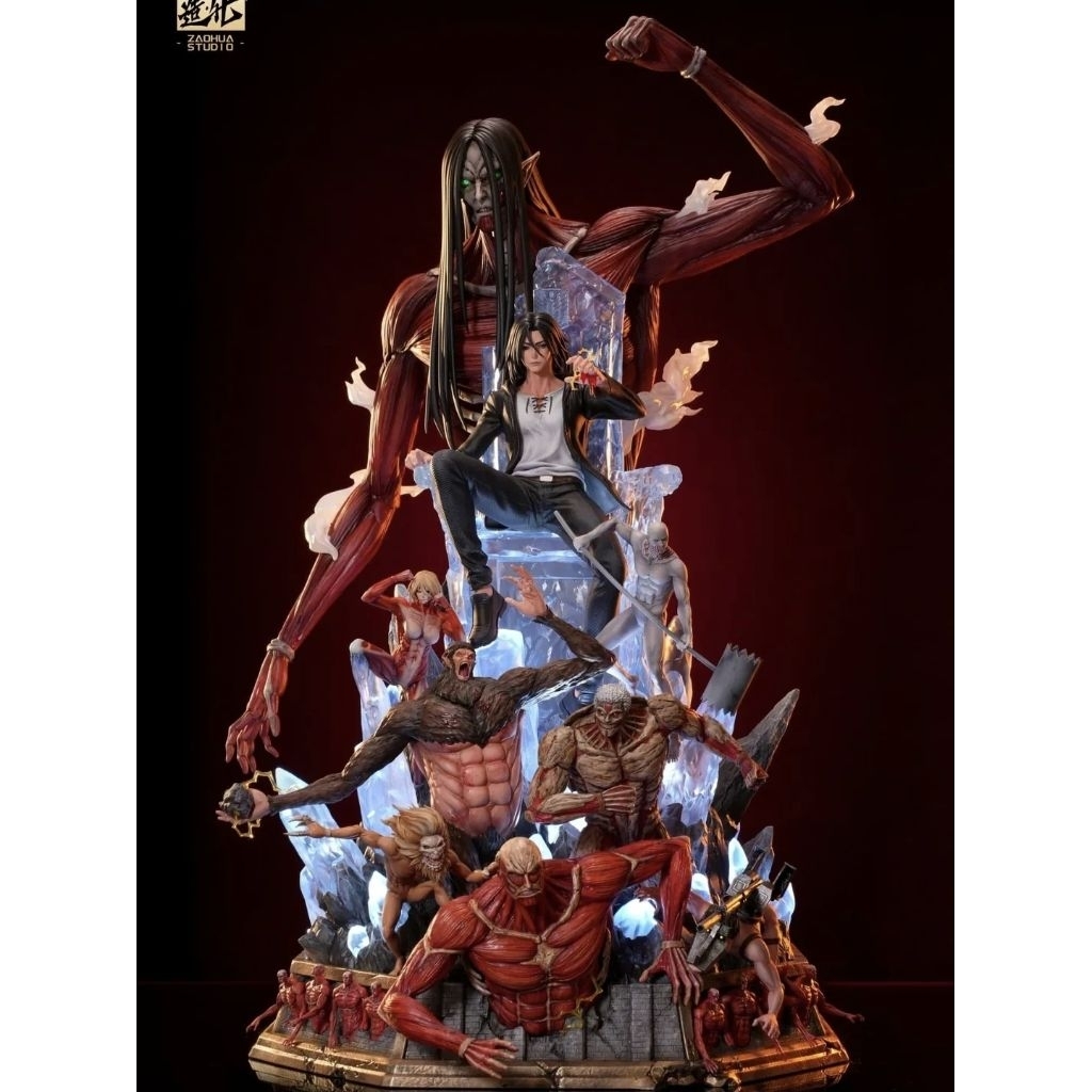 Jual PRE-ORDER ZAOHUA STUDIO – ATTACK ON TITAN: TITAN SERIES, THRONE OF EREN YEAGAR | Shopee ...