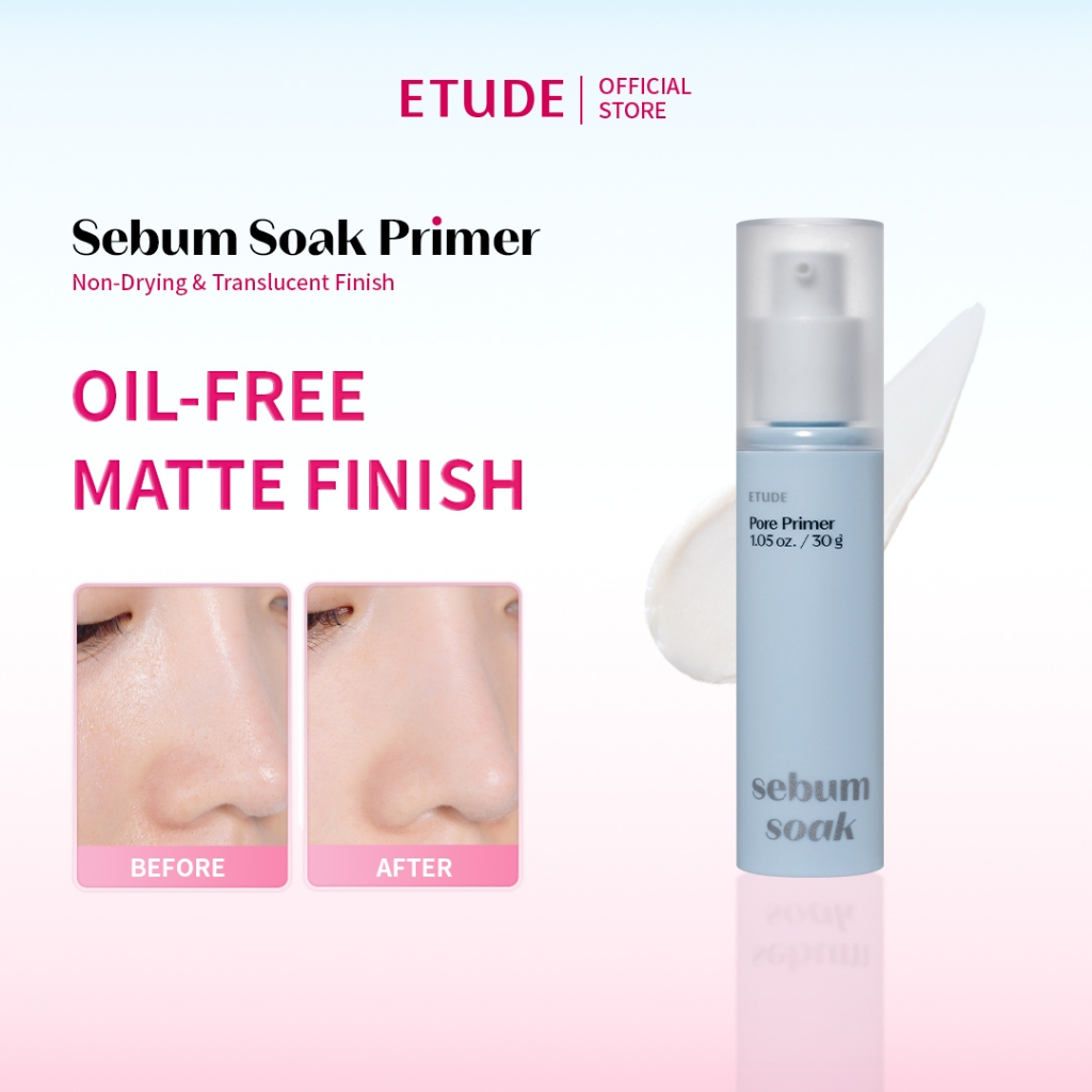 Jual ETUDE Sebum Soak Pore Primer 30ml Primer - Translucent Powder ...