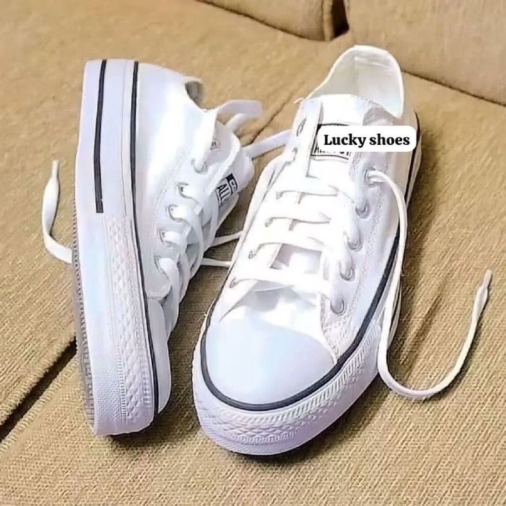 Jual Sepatu Convers3 Anak Dewasa Pria Wanita Putih Pendek | Shopee ...