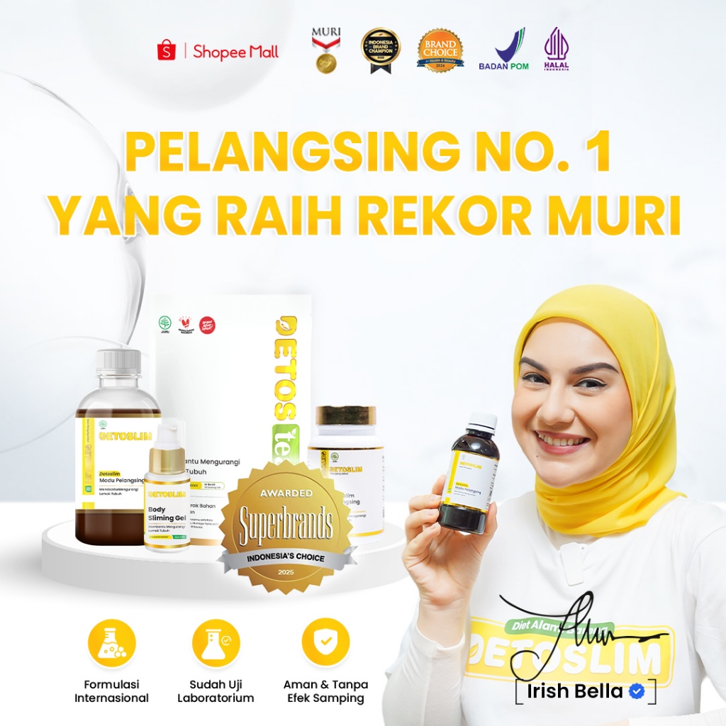 Jual Detoslim Pelangsing Alami Bantu Detox Dan Turunkan Berat Badan ...