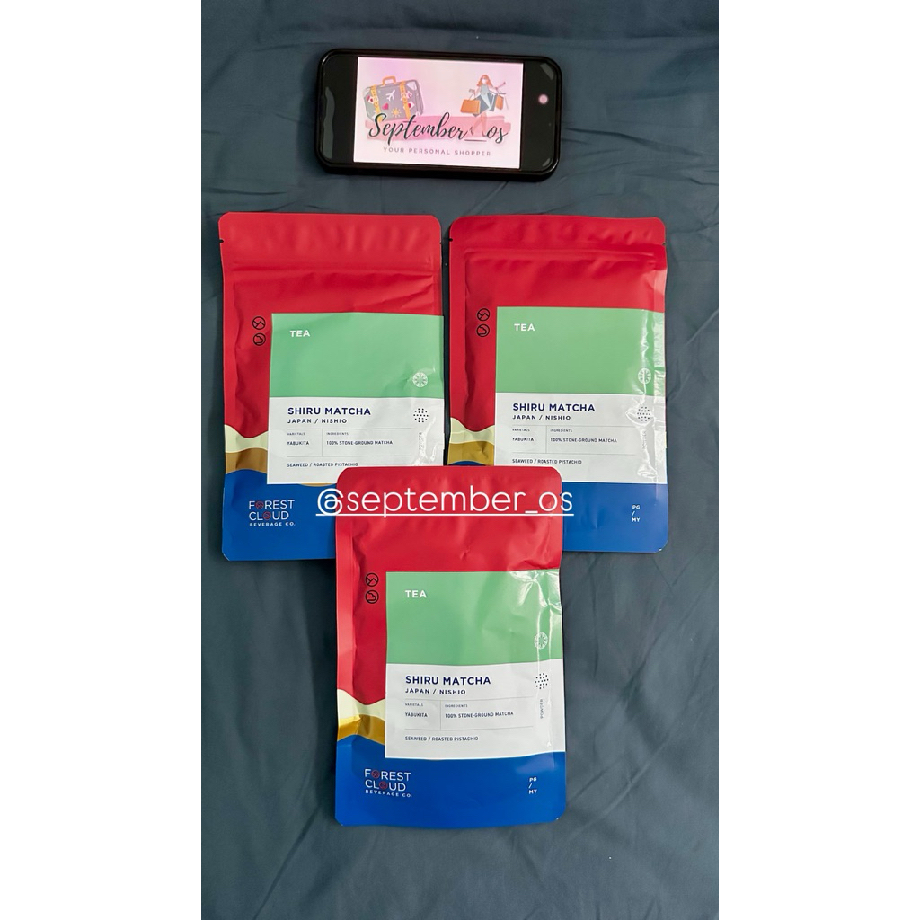 Jual Forest Cloud Shiru Matcha Powder Authentic Japanese Matcha for ...