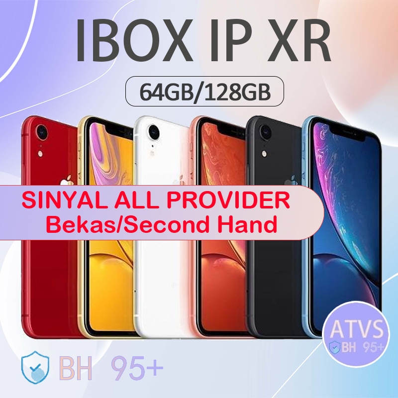 Jual IBOX SECOND IP XR 128GB/64GB SECOND GOOD CONDITIONS BH 95 ...