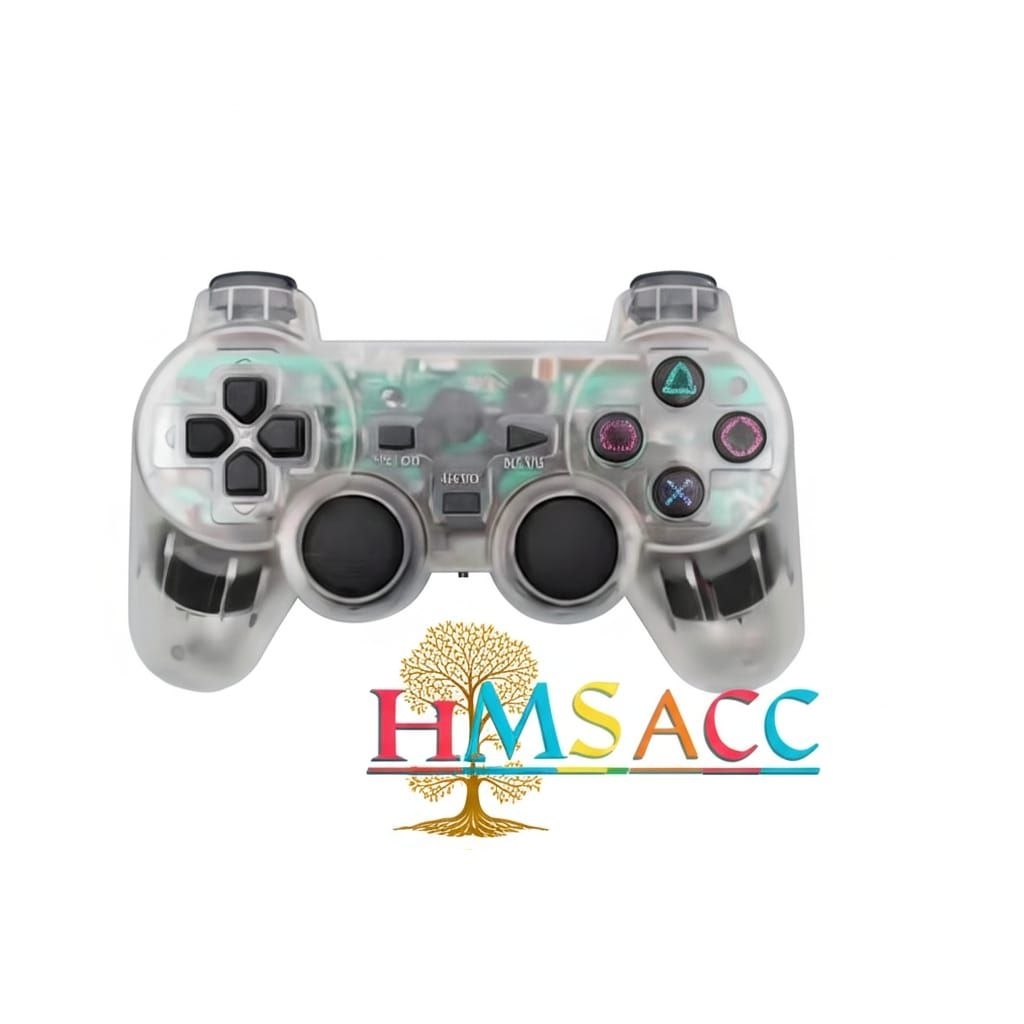 Jual Stik Stick Controller PS2 Wireless ORI Original pabrik Tranparant ...