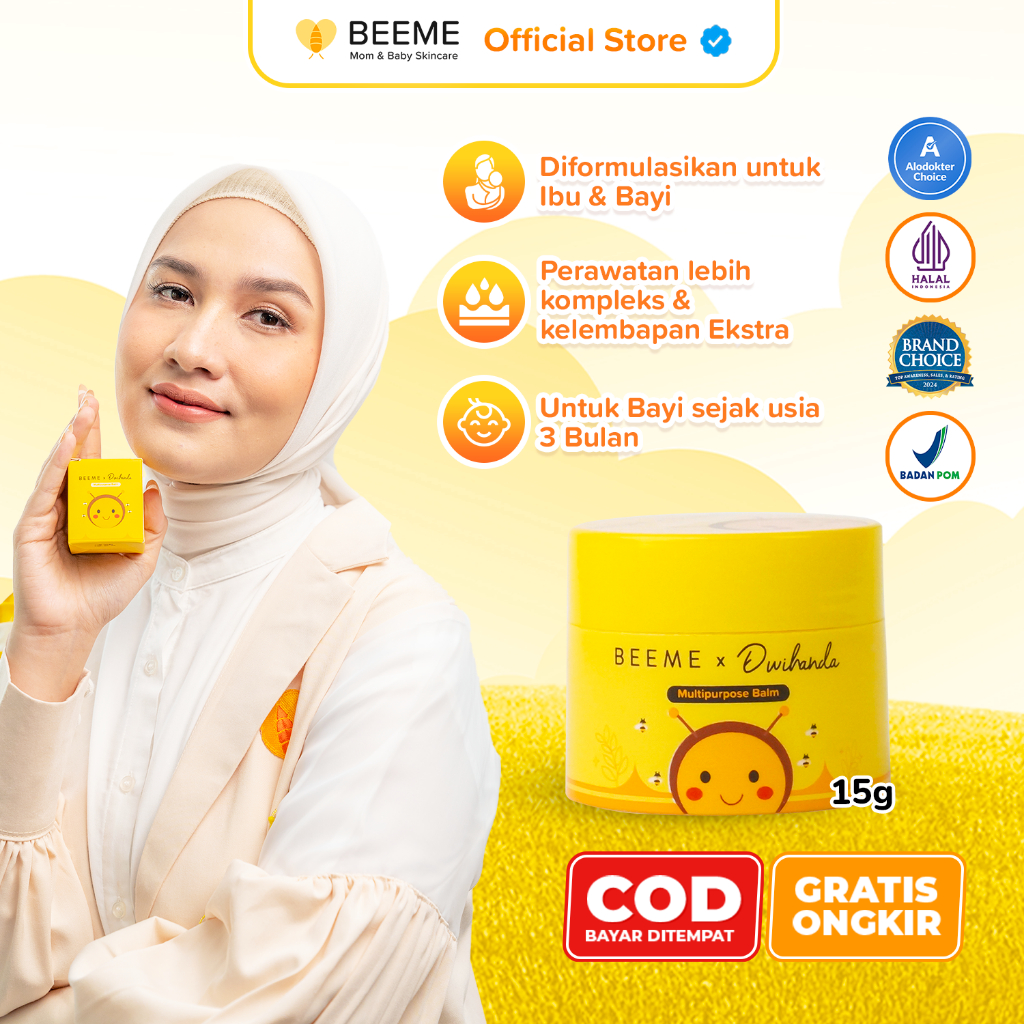 Jual Beeme Multipurpose Balm x Dwihanda 15g | Shopee Indonesia