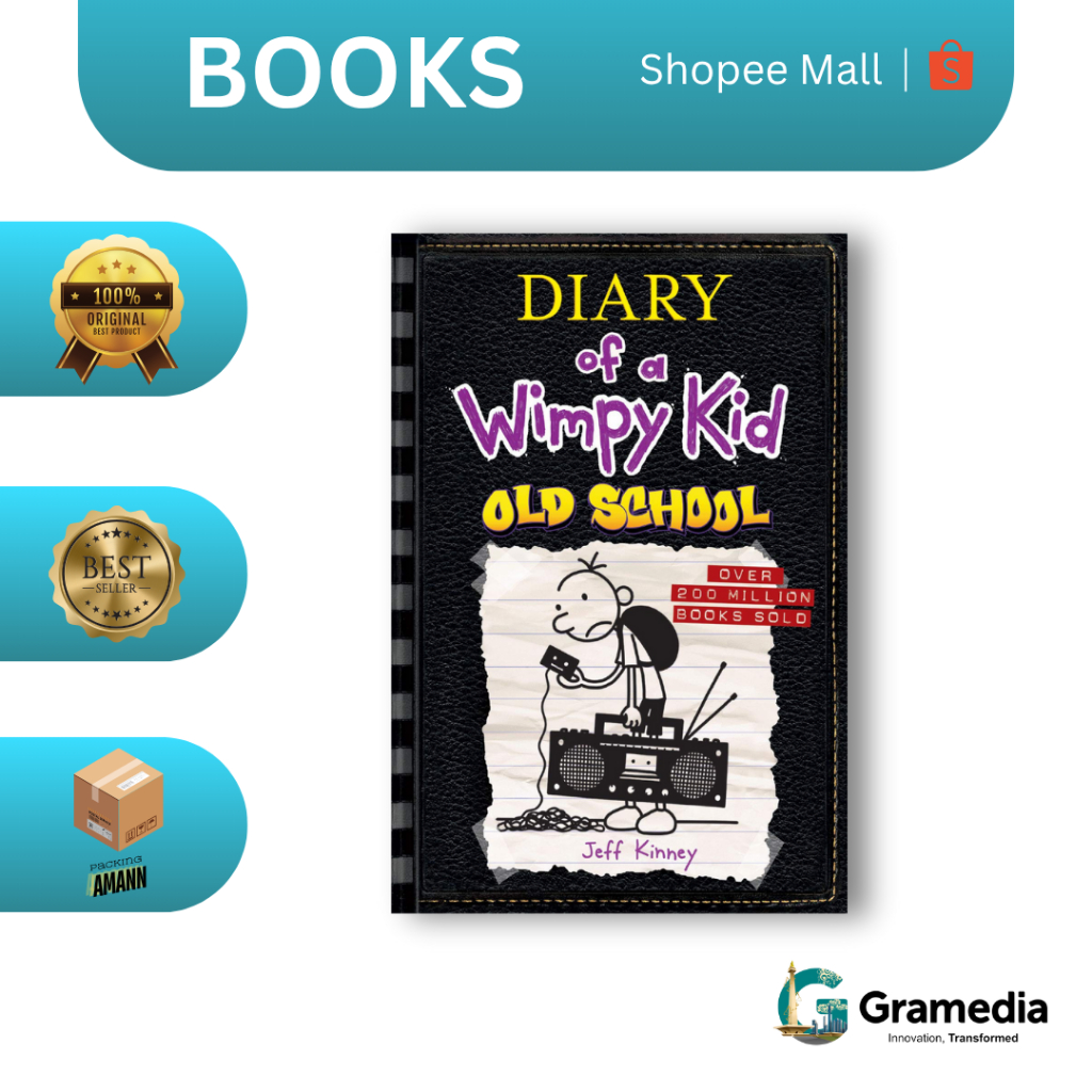 Jual Gramedia MKG - Buku Import - Old School (Diary of a Wimpy Kid #10 ...