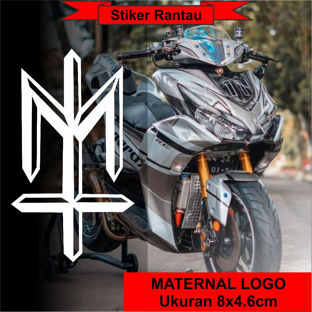 Jual Stiker Cutting Logo Maternal Keren Terbaru Sticker Motor Helm Kece ...
