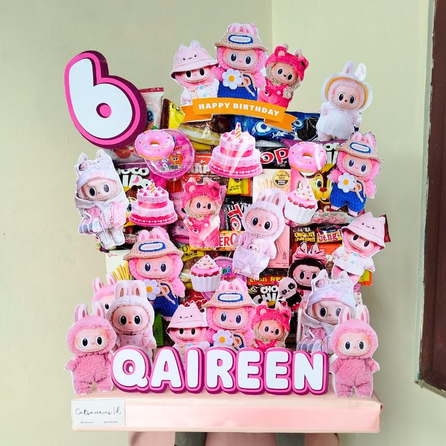 Jual [SIAP KIRIM CEPAT] Snack Tower Mading Snack Ulang Tahun (Large ...